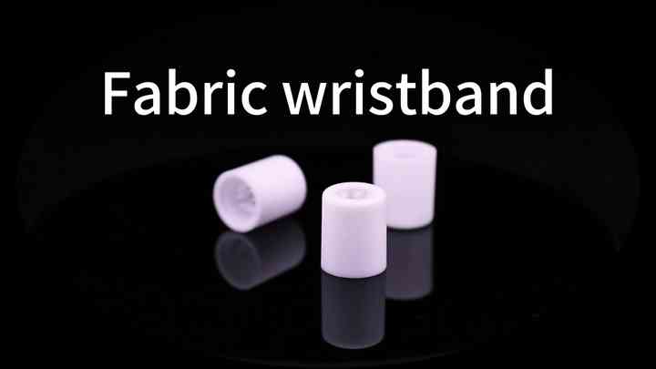 Bulk Disposable Barrel-Structure Plastic Locks for Polyester Wristbands ...