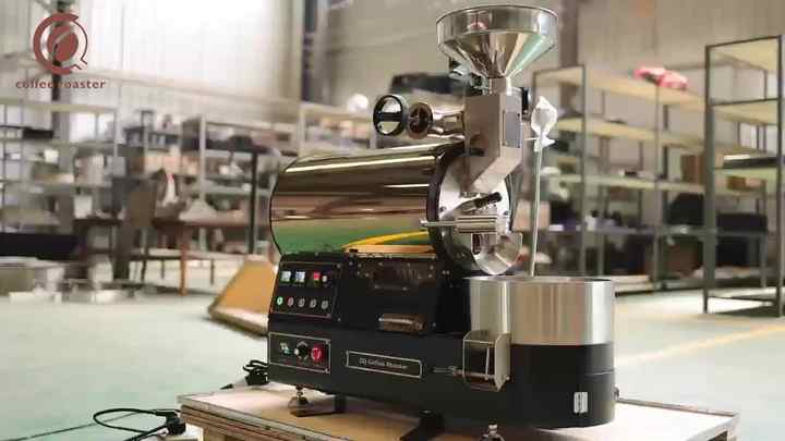 Sweet Coffee Roaster Coffee Roaster 2kg Automatic Direct Fire Coffee ...