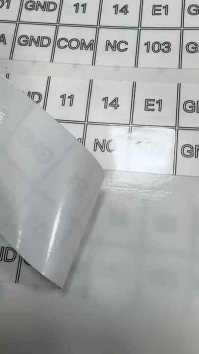 3M 7816 3M Industrial Electrical Stickers Thermal Transfer Label ...