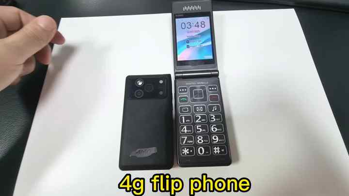 Custom Oem Clamshell Unlocked Dual Screen 4g Volte Sim Button Keyboard ...
