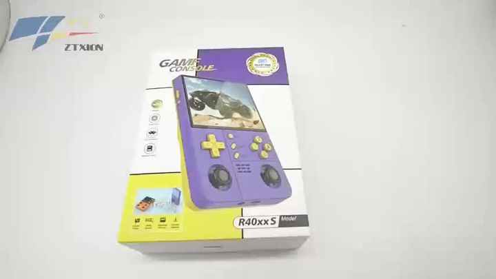R40xx Pro Max Arkos 2.0 Retro Handheld Game Console 4.2" Ips Display ...
