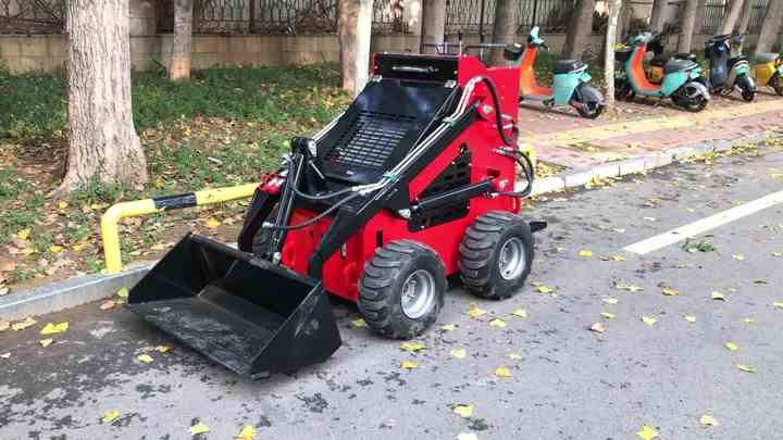 Small Diesel Sliding Loaders One Machine with Crawler Skid Steer Loader ...