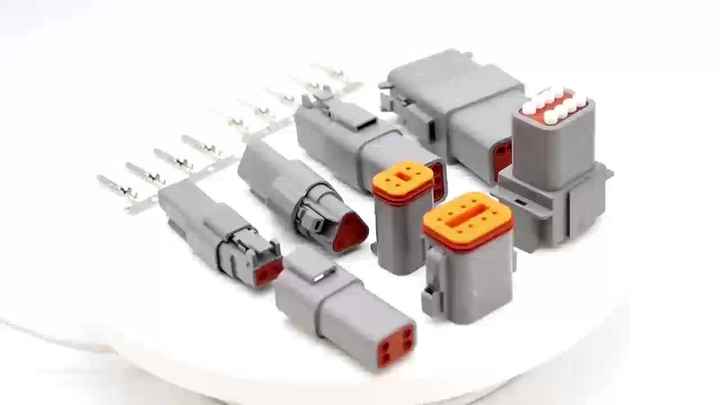 DT Series Waterproof Electrical Auto Connectors for Automotive
