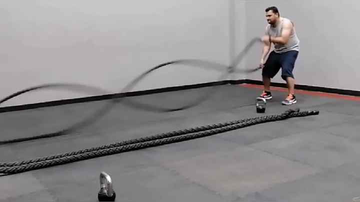 Custom Strength Training Battle Rope Jump Rope Battle Rope Workouts ...
