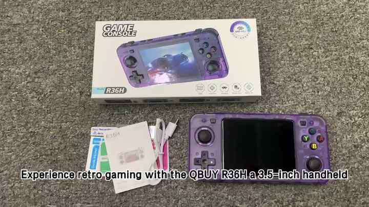 2026 R36H Retro Handheld Console Open Source Linux System 64GB 15000 ...