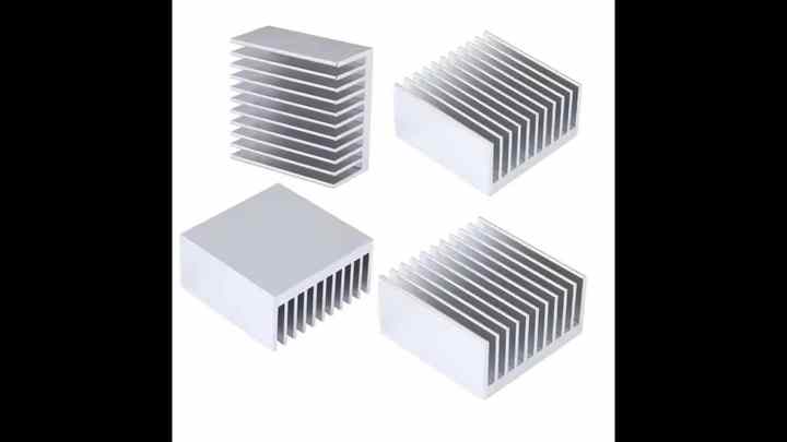 High Quality Shovel Teeth Extrusion Aluminum Profile Custom Heat Sink ...