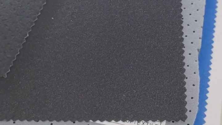 2MM PU Foam Laminated With Tricot Textile Foam Interfacing Stabilizer ...