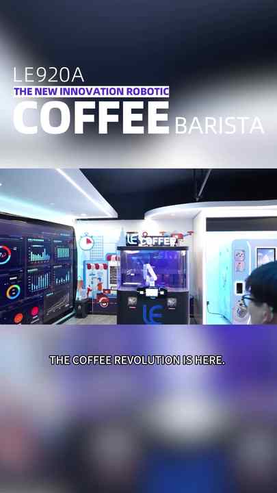 Unmanned Automatic Robot Arm Coffee Vending Machine Customized Touch ...