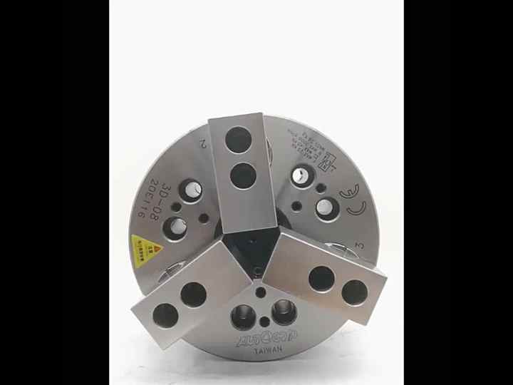 8 Inch Vertical Hollow Pneumatic Hydraulic Chuck for Drilling Milling ...