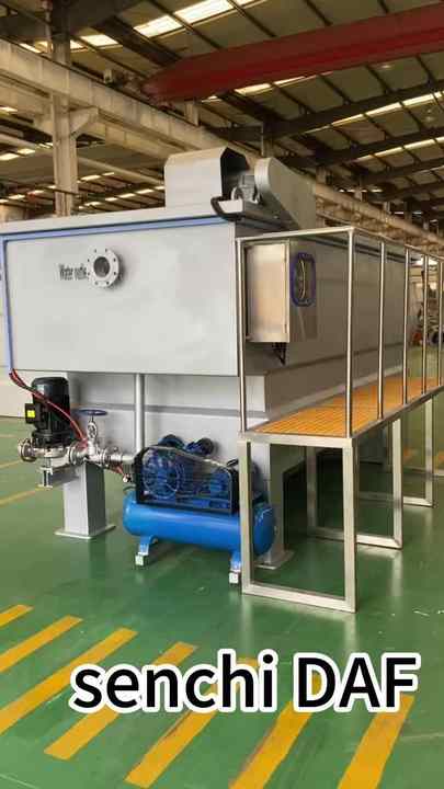 Senchi Portable DAF Sewage Wastewater Treatment System 500L-50000L/hour ...