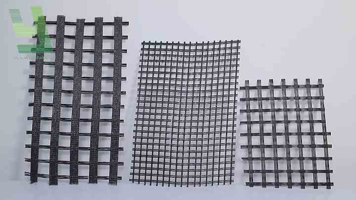 Polyester pvc polymer reinforced geo grid geogrid for earth 100 kn ...