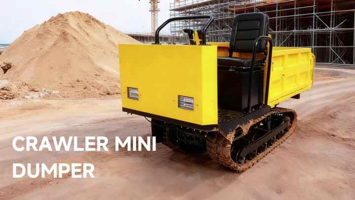 New 2026 Mini Crawler Type Transport Dumper Truck Loader Mini Crawler ...