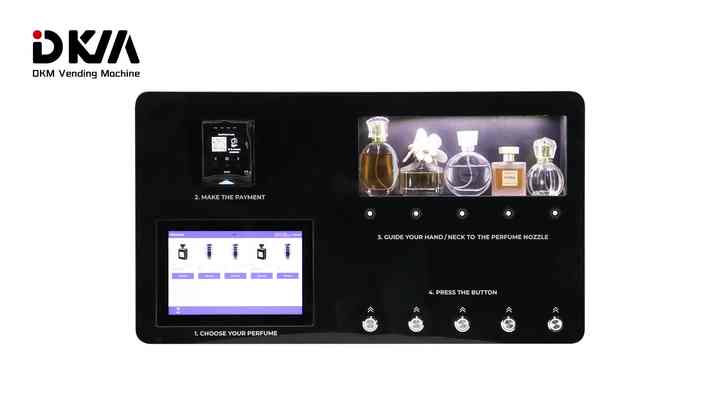DKM Wall-Mounted Fragrance Vending Machines with SDK