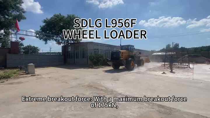 SDLG L956F Heavy Duty 5 Ton Loaders Large Digging Capacity 6t 6ton ...