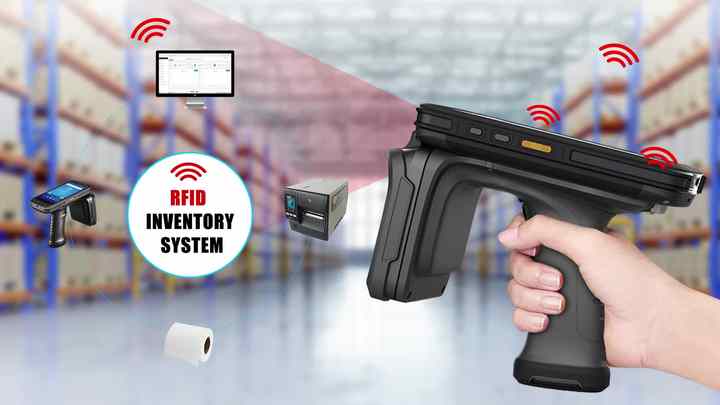 UHF RFID Long-range Gate Door Scanner Printer Reader and Tags Label for ...