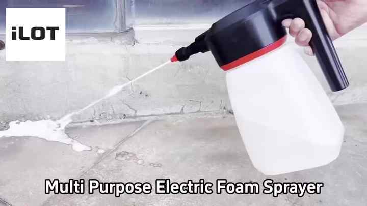ILOT Electric Car Wash Battery Powered Foam Sprayer Cordless Foaming ...