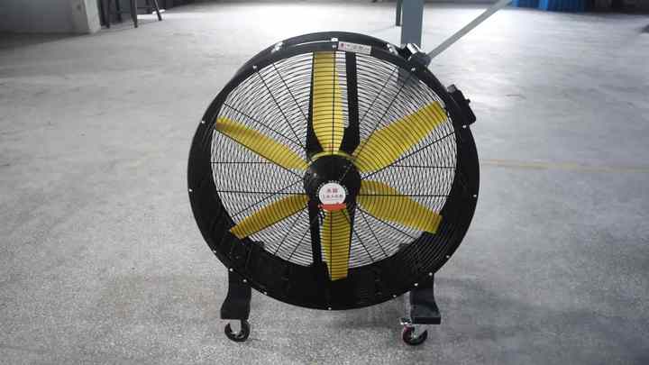 24'' 600mm Heavy Duty Industrial Fan Thin Design Rolling Tilting ...