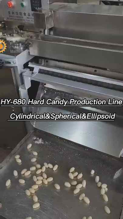 Automatic Mint Sugar Candy Sweet Sliced Candy Ball Production Line ...