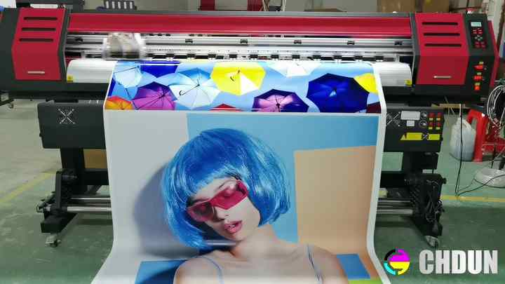 Eco Solvent Digital Inkjet Printer 70cm/1.3m/1.6m/1.9m/1.8m Xp600/Dx5 ...