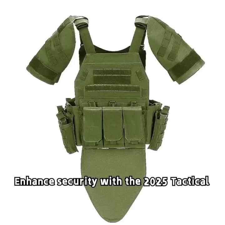 2025 Factory Tactical OTV Full Body Plates Vest Molle Modular Operator ...