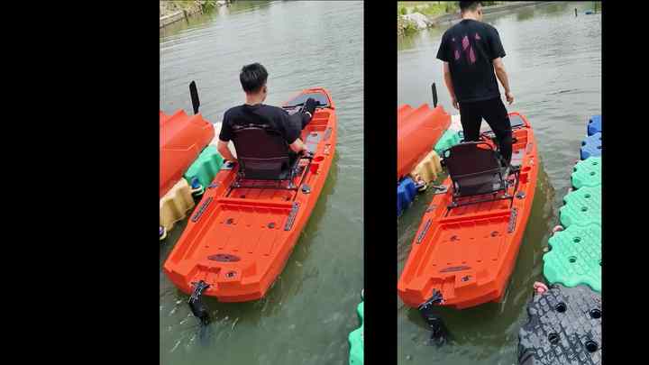 2025 New Design 9ft Custom Single Person Modular Fishing Kayak