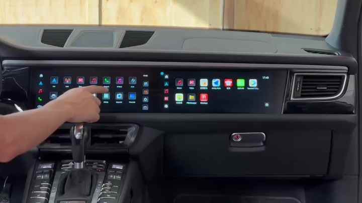 Head Unit 12.3 Inch Dashboard Retrofit Upgrade Car Radio Navigation for ...