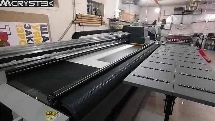 3.2M Large Format Flex Banner UV Printer 1024i Roll to Roll UV Printing ...