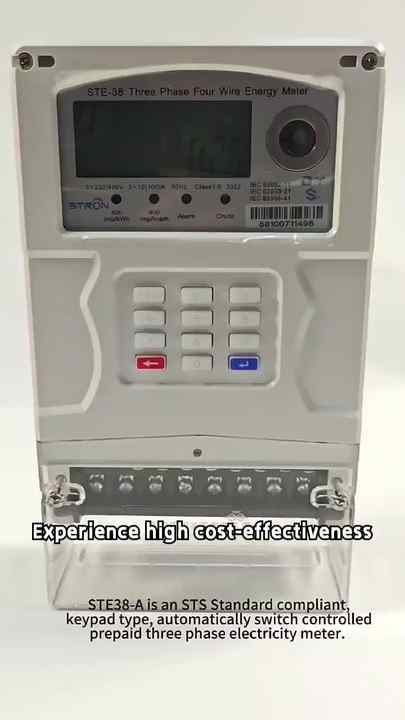 DLMS Smart Meter - Three Phase Energy Meters for Efficient Monitoring