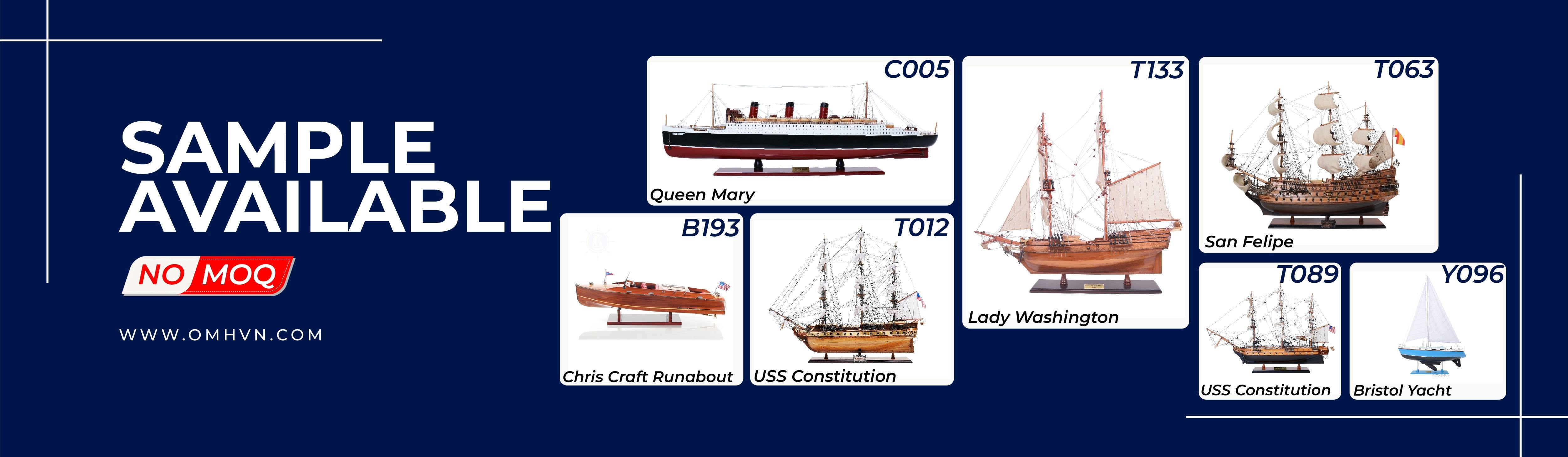 OMH VIETNAM COMPANY LIMITED - ship model, wooden ship model