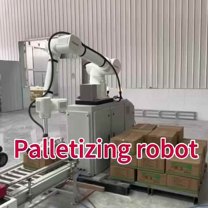 Efficient Robot Stacker System Automatic Robot Stacker Bag Carton ...
