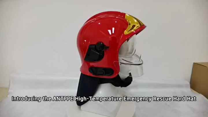 ANTPPE High-Temperature Emergency Rescue Hard Hat Firefighting Safety ...