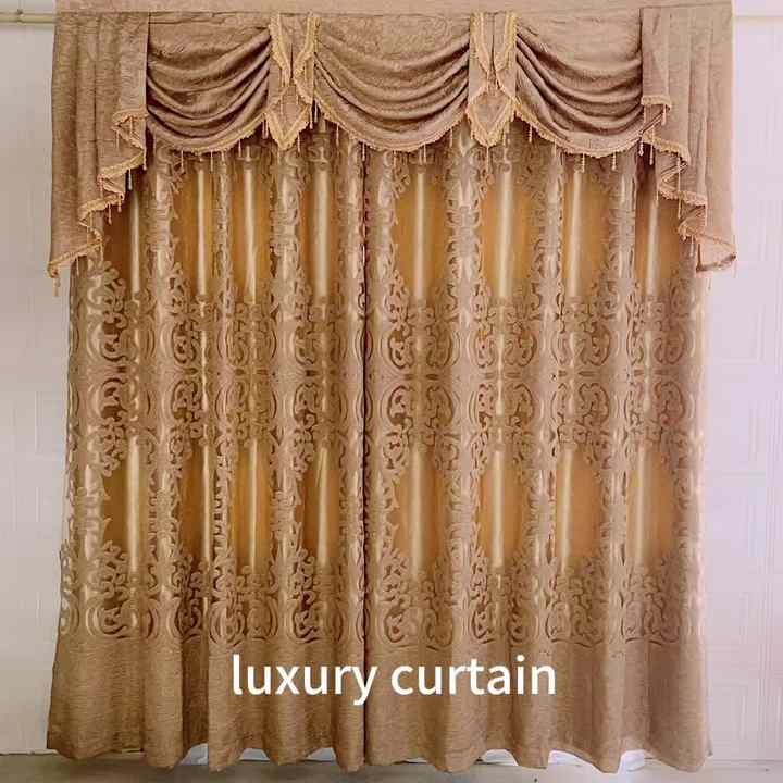 Wholesale Cut Pile Hotel Home Windows Drapes Living Room Velvet Sheer ...