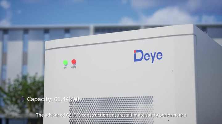 Deye Rechargeable Energy Storage System Cabinet 60Kwh 360Kwh 600Kwh ...