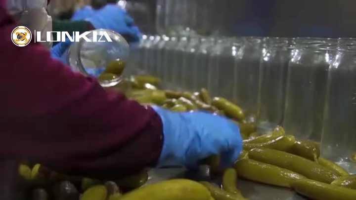 Large Capacity Automatic Canned Cucumber Production Line for Pickled ...