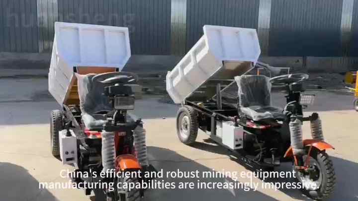 Huansheng Chinese Mini Dumper Three Wheel Mini Dumper Electric Mini ...