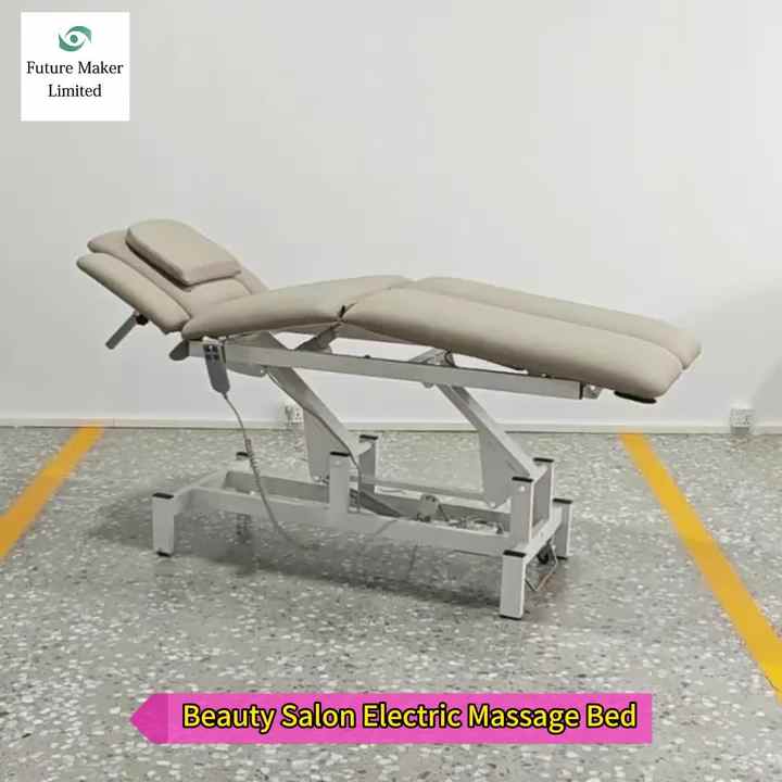 Commercial Salon Use Adjustable Height Massage Table with Metal Frame 2 ...