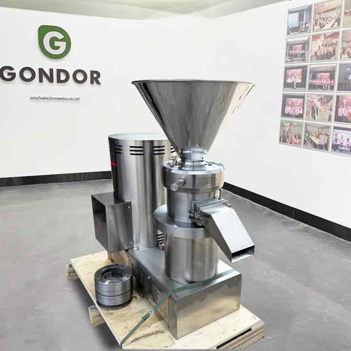 Stainless Steel Colloid Mill Machine for Nut Tahini Milk Processing ...