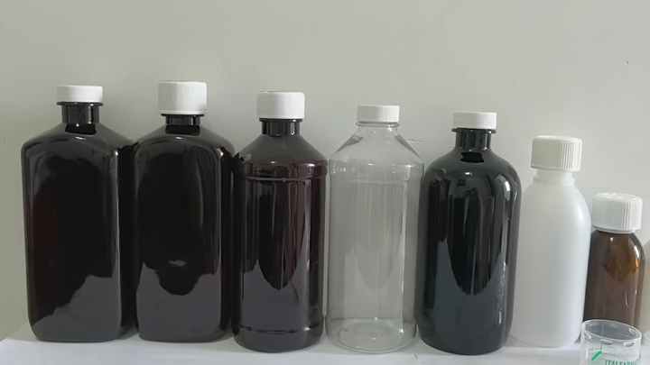 16oz Empty Quagen pink or Blue Label for Amber Color Pharmaceutical ...