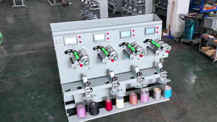 CREDIT OCEAN High Speed Winder Machine Drum Carbon Vertical Cone Sewing ...