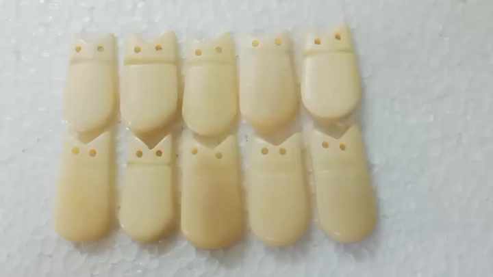Custom Made Buffalo Bone Tatting Needles for Lace Crafts