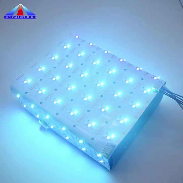 RGBWW 5 Colors LED Flexible Sheet DC24V 50W 640LEDS RGBCCT Ultra Thin ...
