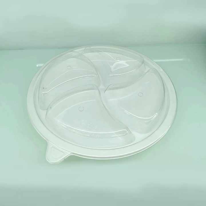 Microwave Safe BPA Free Food Grade PP Plastic Disposable Round Bento ...