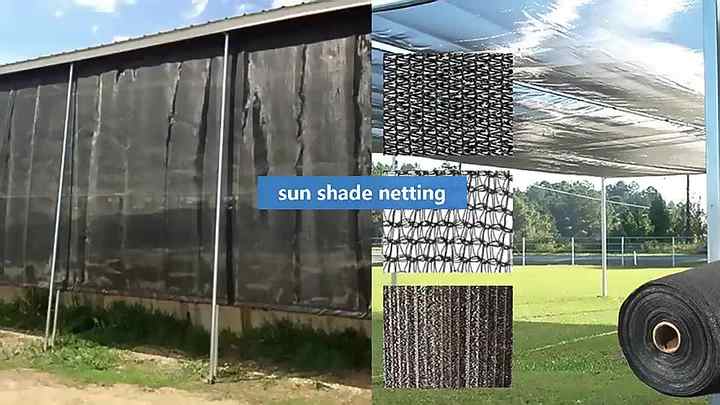 Sun Shading Nets 100% HDPE Shade Cloth Sail Elastic Mesh Netting China ...