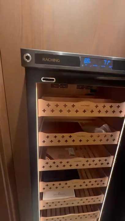 RACHING MON2800A Electronic Cigar Humidor Cabinet | 1200 Capacity ...