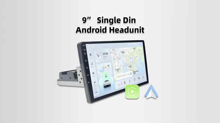 1 Din Android Car Radio 1280 720 Ips Touch Screen Audio Video Player