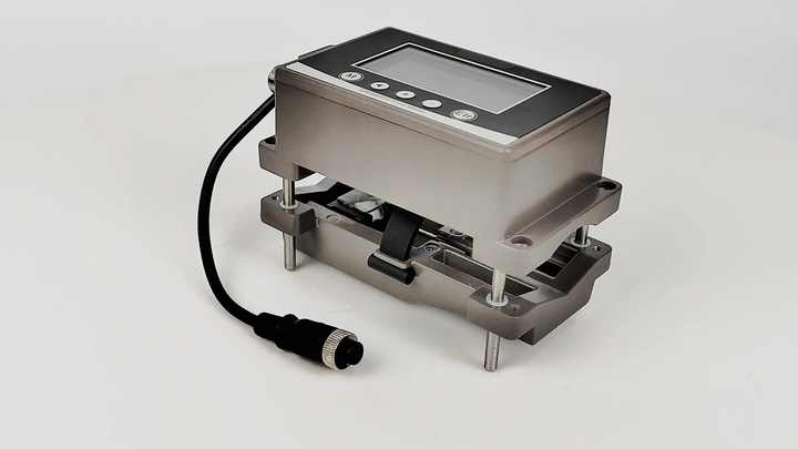 Clip Type Micro Clamp on Ultrasonic Water Flow Meter ABS LCD Digital ...