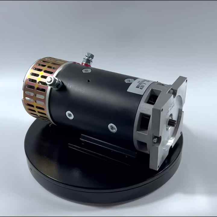 OEM 24V 4000W Brushed DC Pump Motor Permanent Magnet for Hydraulic ...