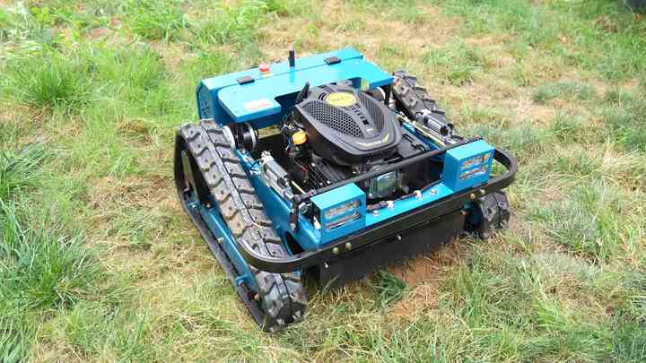Smart RC Lawn Mower Robot - Efficient Gasoline Tractor