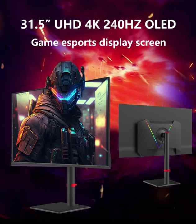 New Product 31.5" 4K 240HZ OLED Game Esports Display Screen 3840*2160 ...