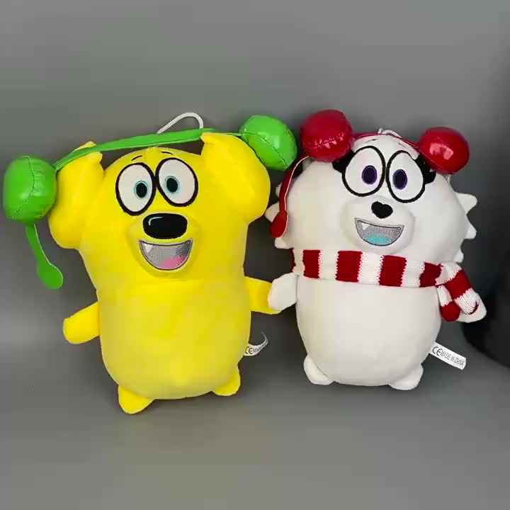 Tyler and Snowi Snuggle Bundle Stuffed Figure Animals Plush Cute Anime ...